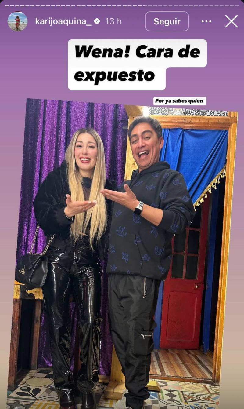 Karina Valenzuela hace públicas sus fotos con Sergio Freire | T13